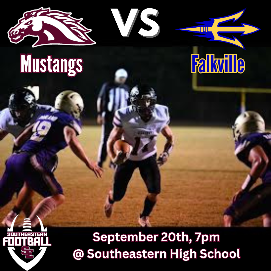 Come out and support the Mustangs on Friday in a big region game as ...