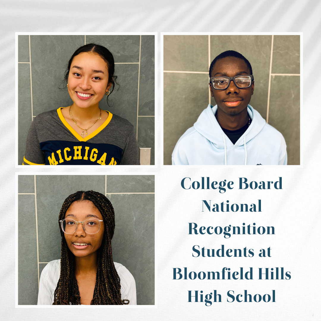 BHHS Students Win Prestigious College Board National Recognition | News ...