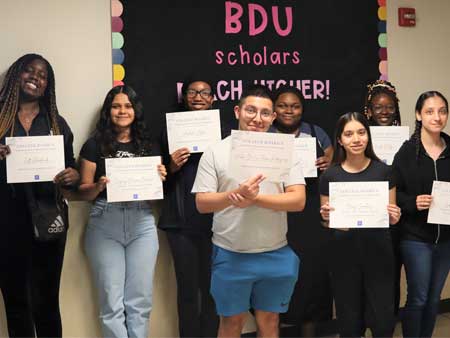 BDU Students Receive College Board Recognition | News Details