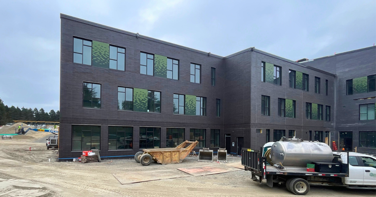 Evergreen High School Construction Update - September 2024 | District ...