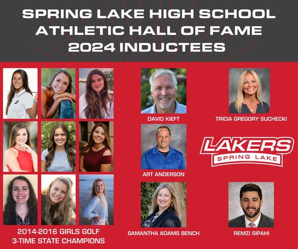 Spring Lake High School Athletic Hall of Fame Induction Ceremony on ...