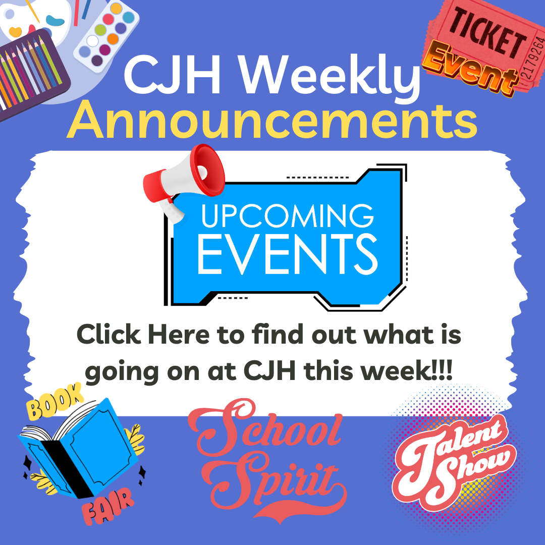 CJH Weekly Announcements | News Details
