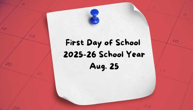 First Day Of School 2025 26