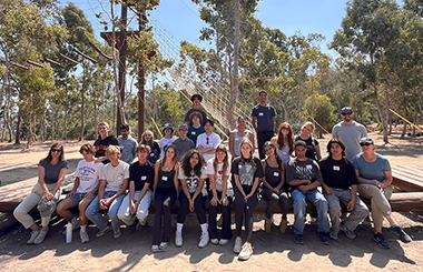 Grauer 12th Grade Students At The UCSD Challenge Course | Post Details ...