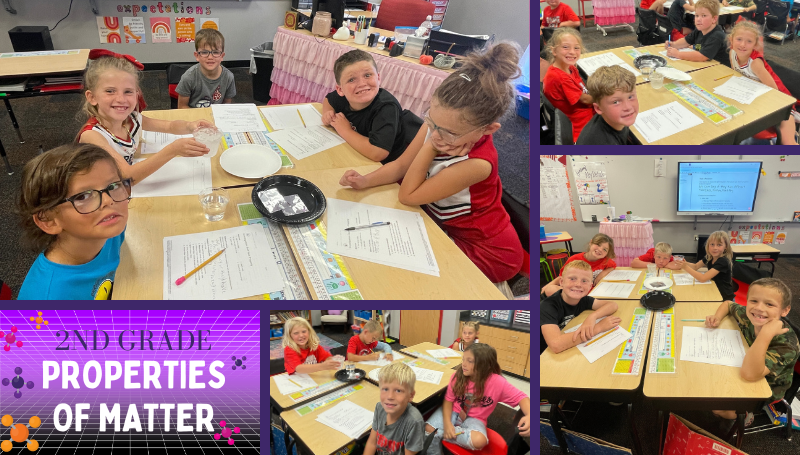 2nd Grade Properties of Matter - Mrs. Craddock's Class | Post Details