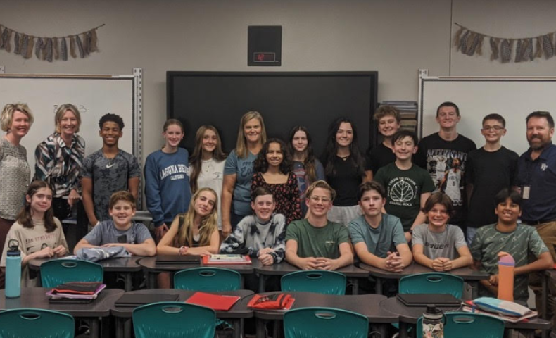 7th Graders Reach The Pinnacle | News Details