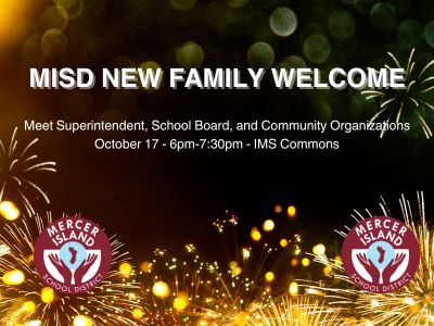 New MISD Families Invited To New Family Welcome Event October 17 | News