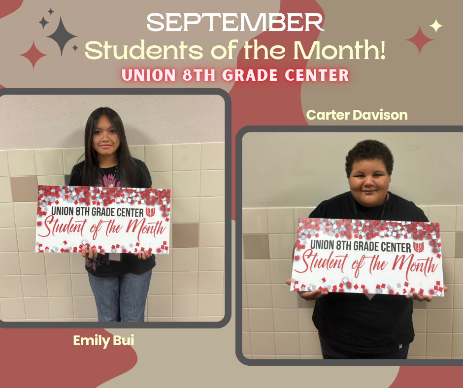 8th Graders Of The Month For September | Campus Life Details