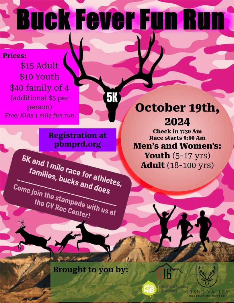 Buck Fever Fun Run | News Information