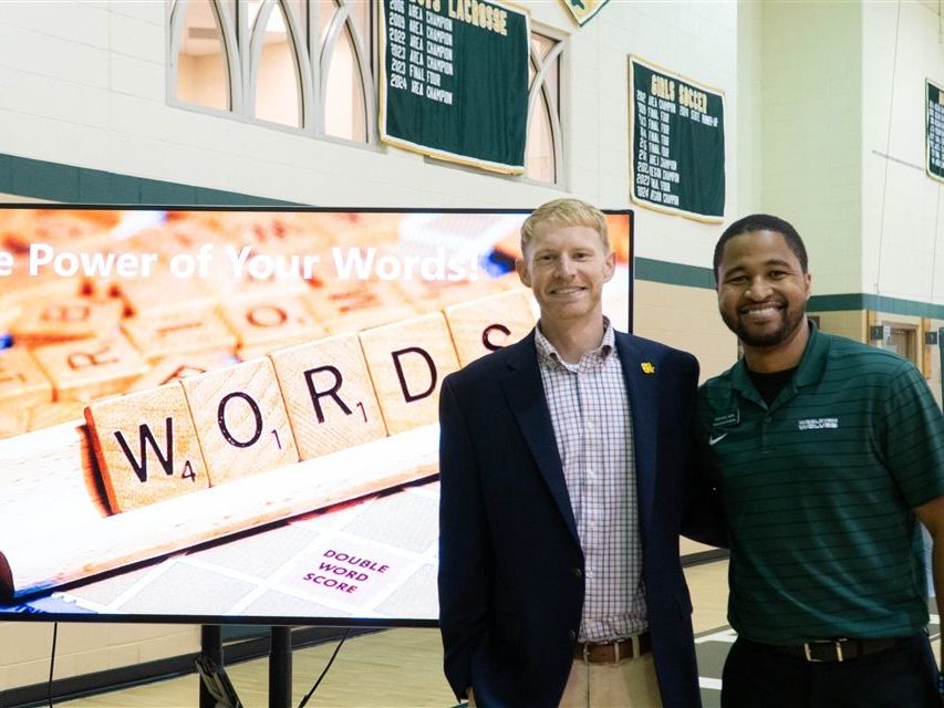 Middle school students learn about the power of words | Post Details