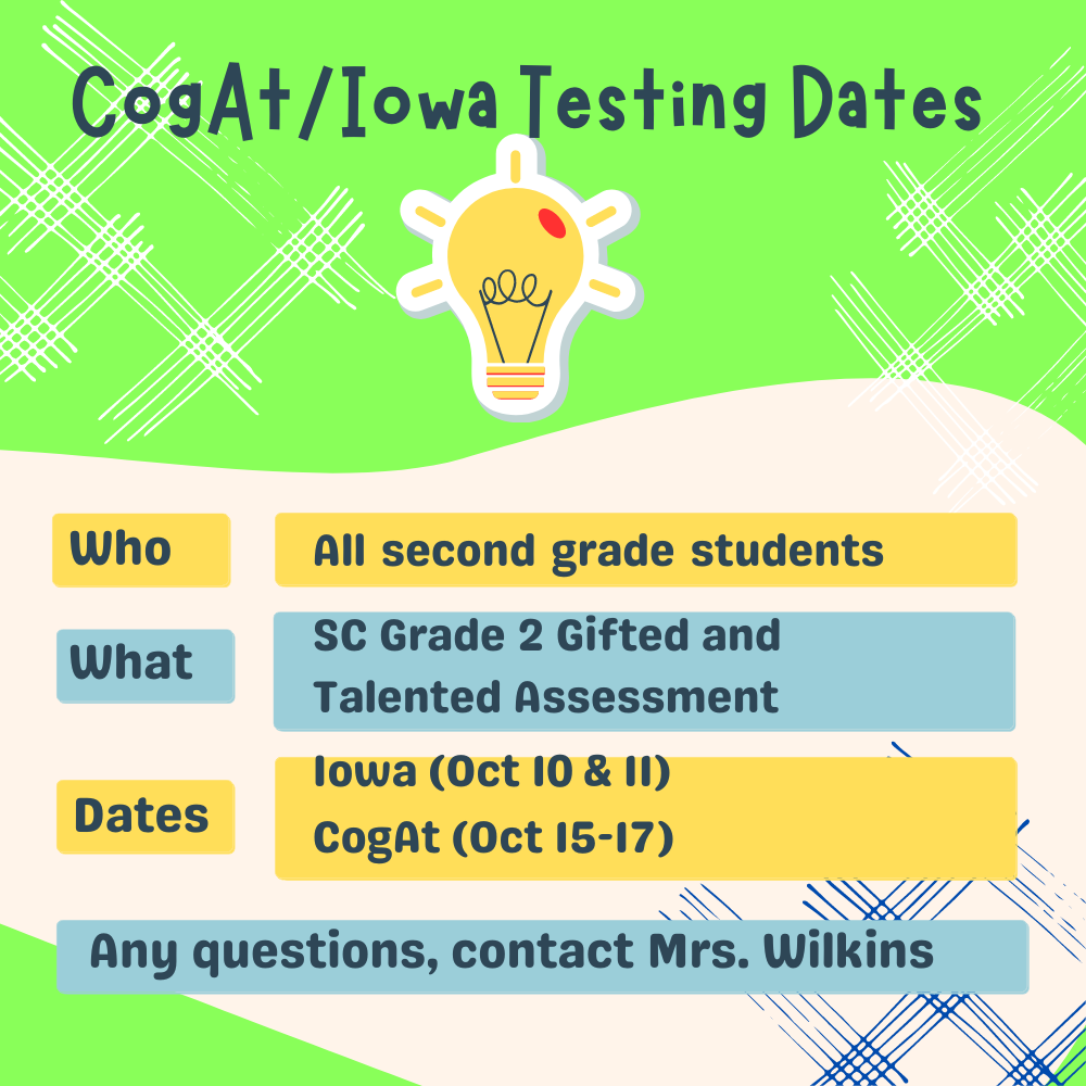 2nd Grade Cogat Testing | Details