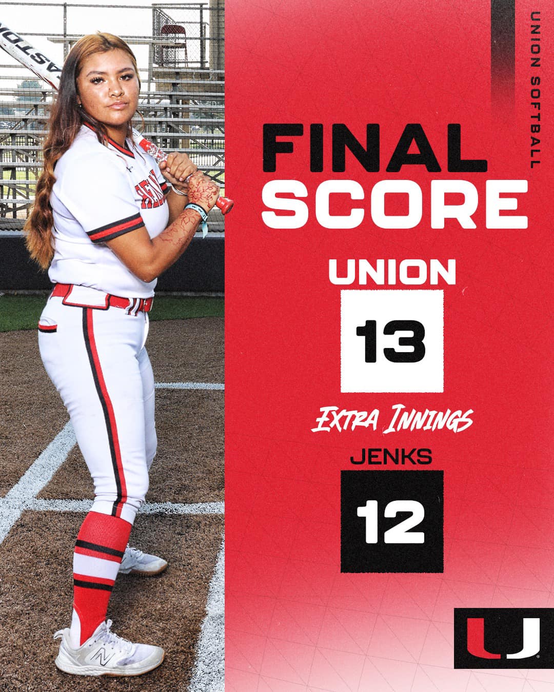 Union Softball Beats Jenks | Athletics News Details