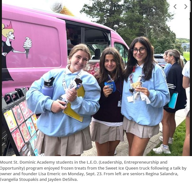 Lisa Emeric inspires Mount St. Dominic students with her ...