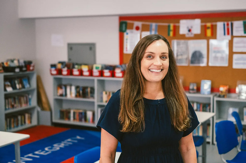 Faculty in Focus - Elizabeth Angney, Middle School Humanities Teacher ...