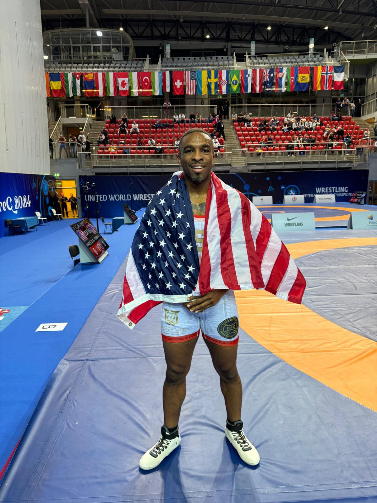 Coach Gerald Harris Wrestles In Croatia | Athletics News Details