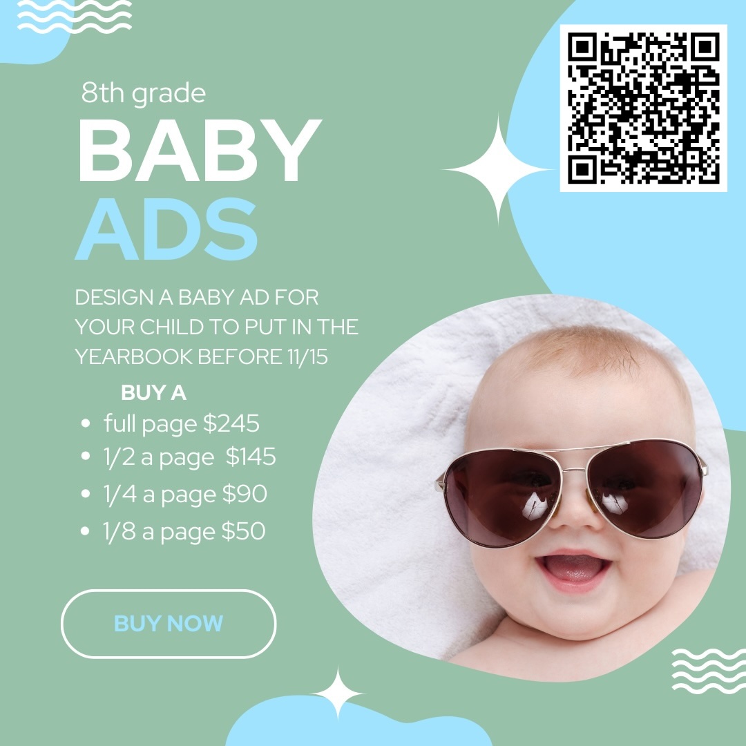 8th Grade Recognition Ads on Sale Now! | Campus News Details