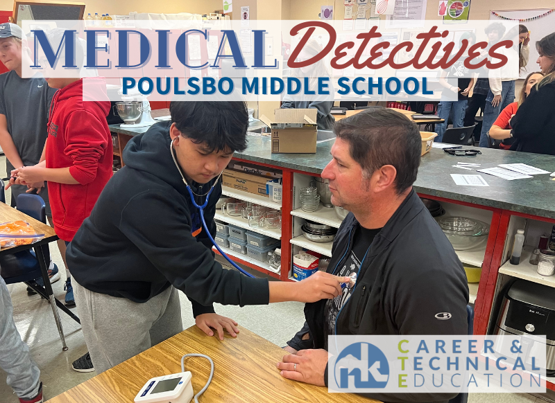Medical Detectives Class at Poulsbo Middle School: Hands-On Experience ...