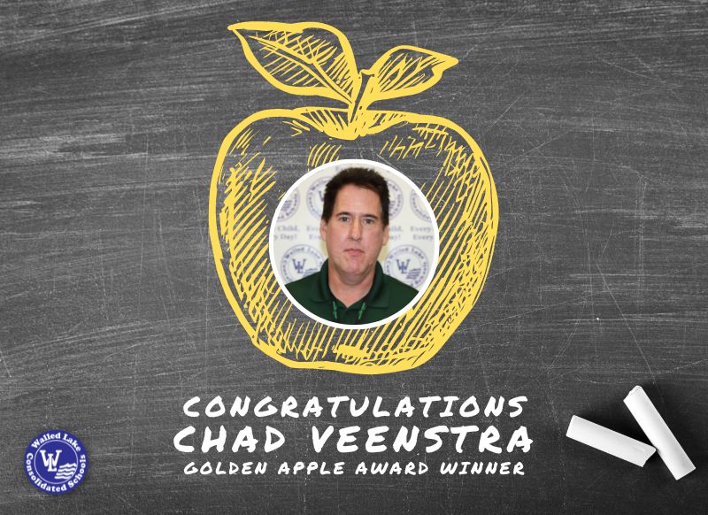 Chad Veenstra receives Gold Apple Award | Post Page