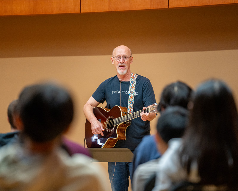 Singer/Songwriter Shares His Story and Music | The Loomis Chaffee School