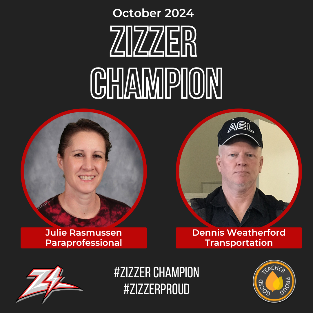 October Teacher Proud Tuesday & Zizzer Champions | Post Details