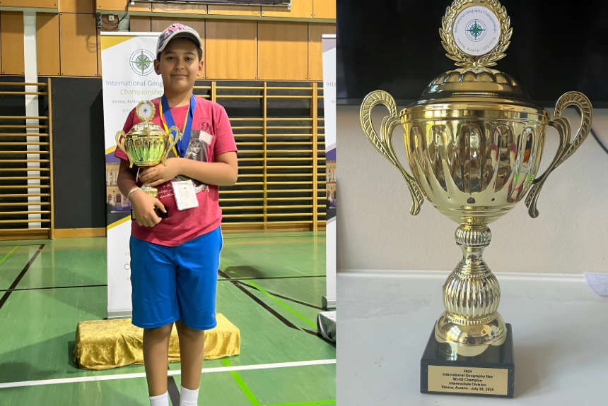 DeWitt Perry MS student claims world champion title at International ...