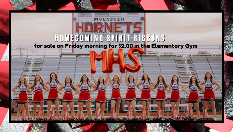 Homecoming Spirit Ribbons For Sale for $2.00 on Friday, 10/18 | Post ...