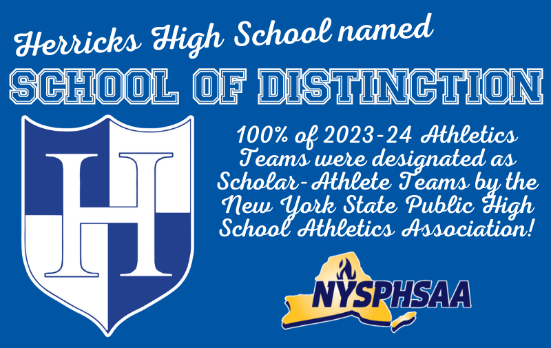 Herricks HS Named NYSPHSSA School of Distinction | Post Details