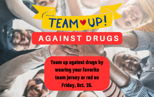 Team up against drugs | Details