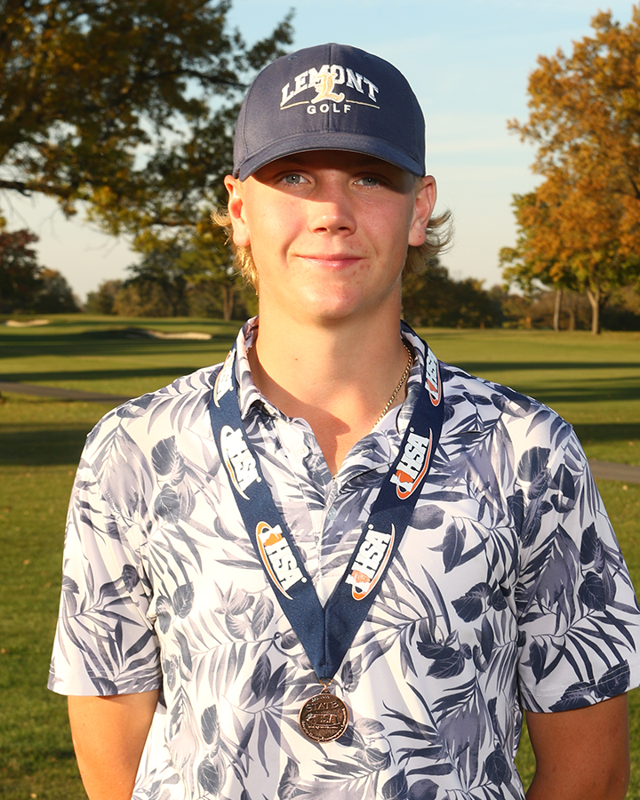 Lemont’s Joey Scott repeats as boys’ golf all-state performer; team ...