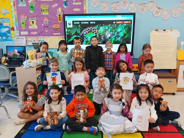 First Graders Adopt a Tiger | Post Details