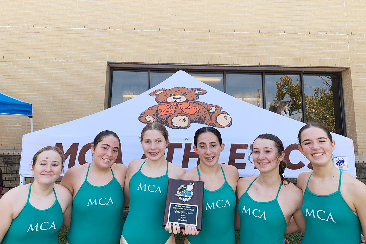 8th Grade Swim: 1st Place at Metro | News Post General - Mount Carmel Academy