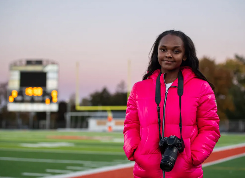 Junior Firestone CLC Yearbook Photographer Documents Falcons | News Detail