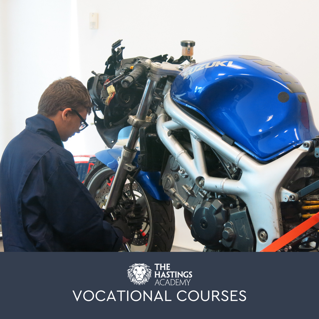 Vocational Courses added to the curriculum at The Hastings Academy | News Story