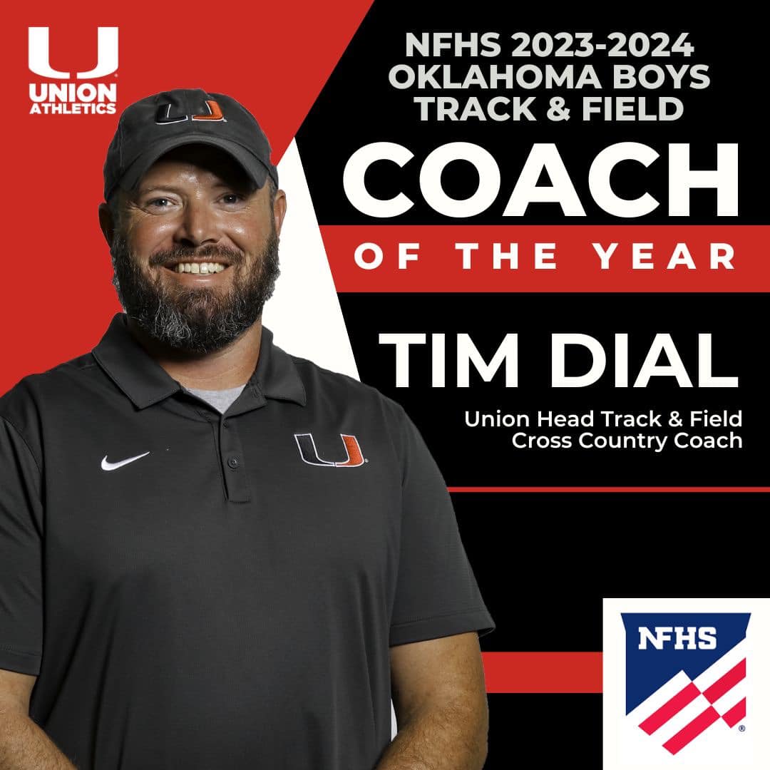 Union's Tim Dial Named Oklahoma Boys Track and Field Coach of the Year ...