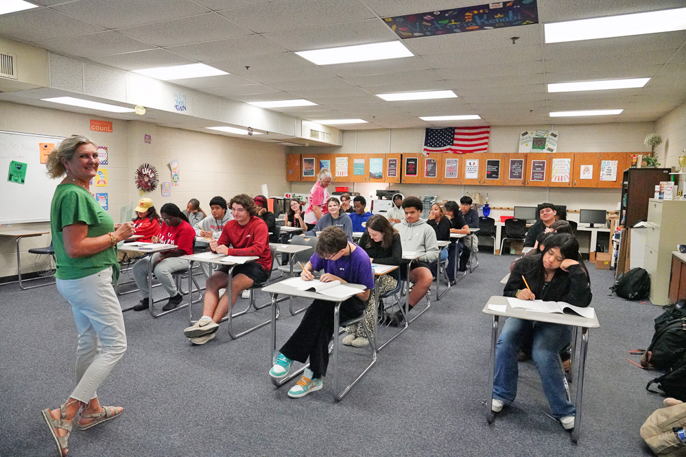 Sophomores Take Pre-ACT Test | Campus Life Details