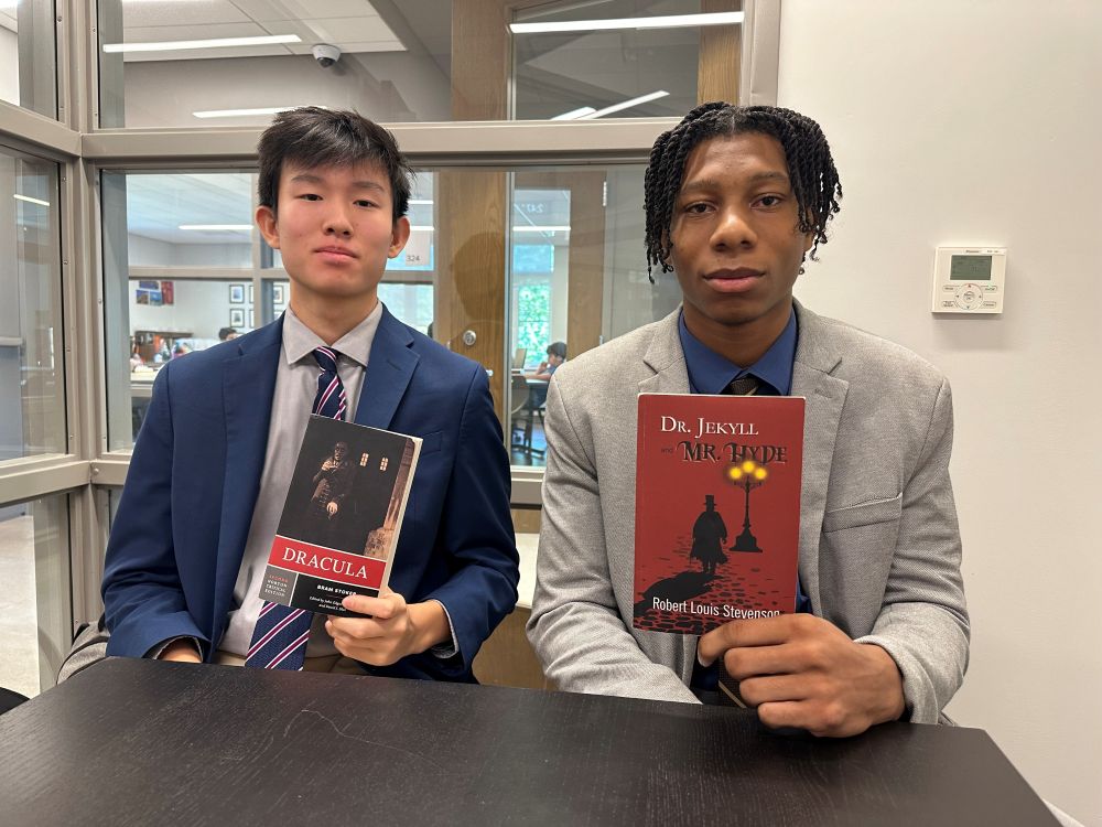 Studying scary stories in "Monsters Ink" | Read More