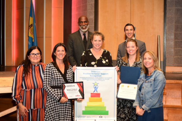 Congratulations Cooke! Cooke was recognized by Delaware's MTSS ...