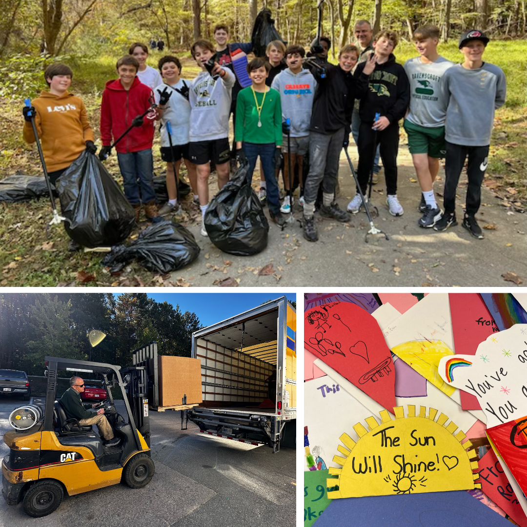 Ravens Lead From Here in Fall Service Projects | News - Ravenscroft ...
