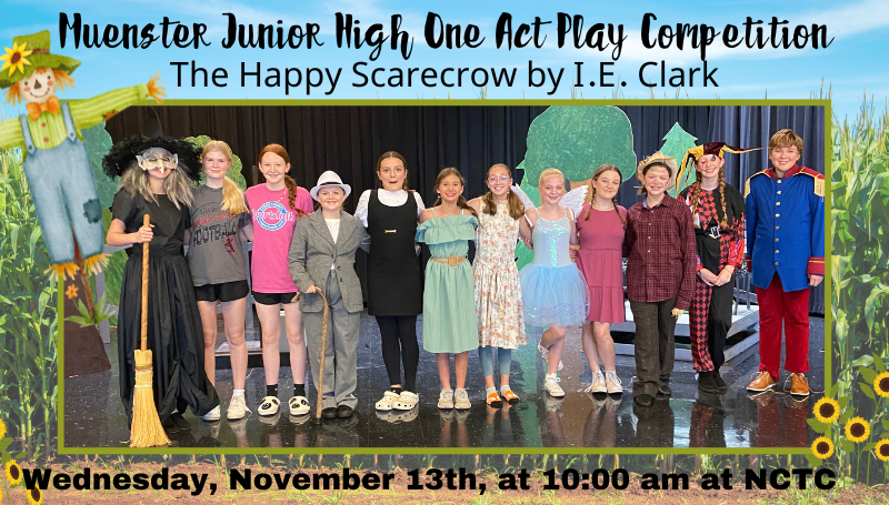 It's District Competition Day for Muenster JH One Act Play! | Post Details
