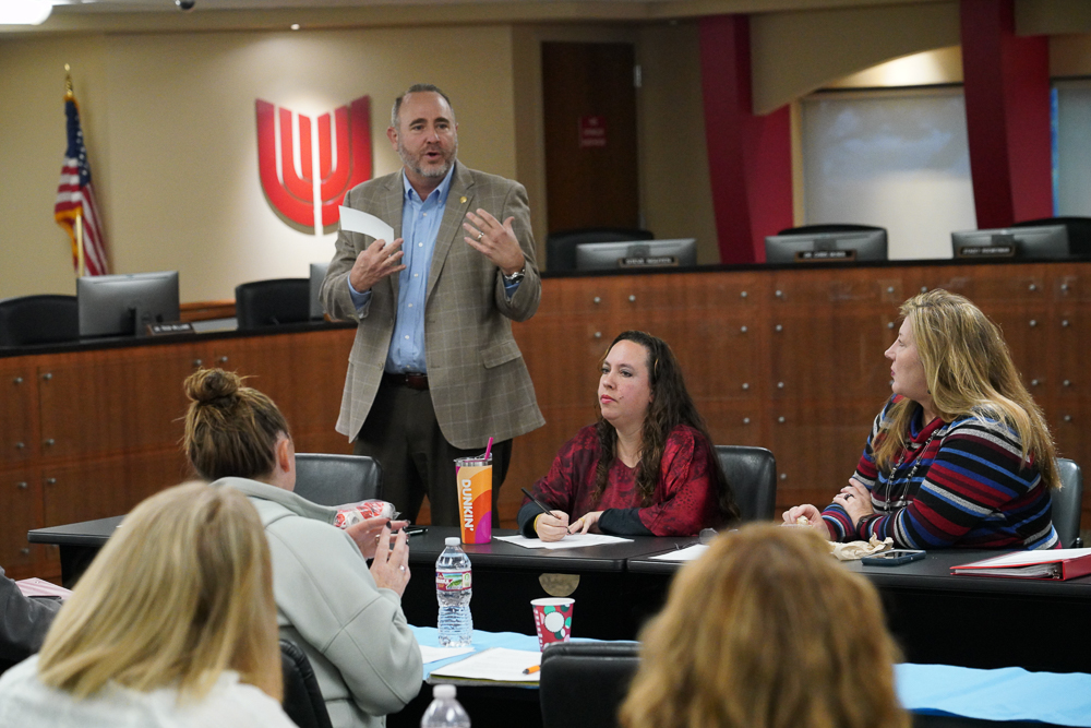 Dr. Federline Gives Education Update To PTA Council | News Details