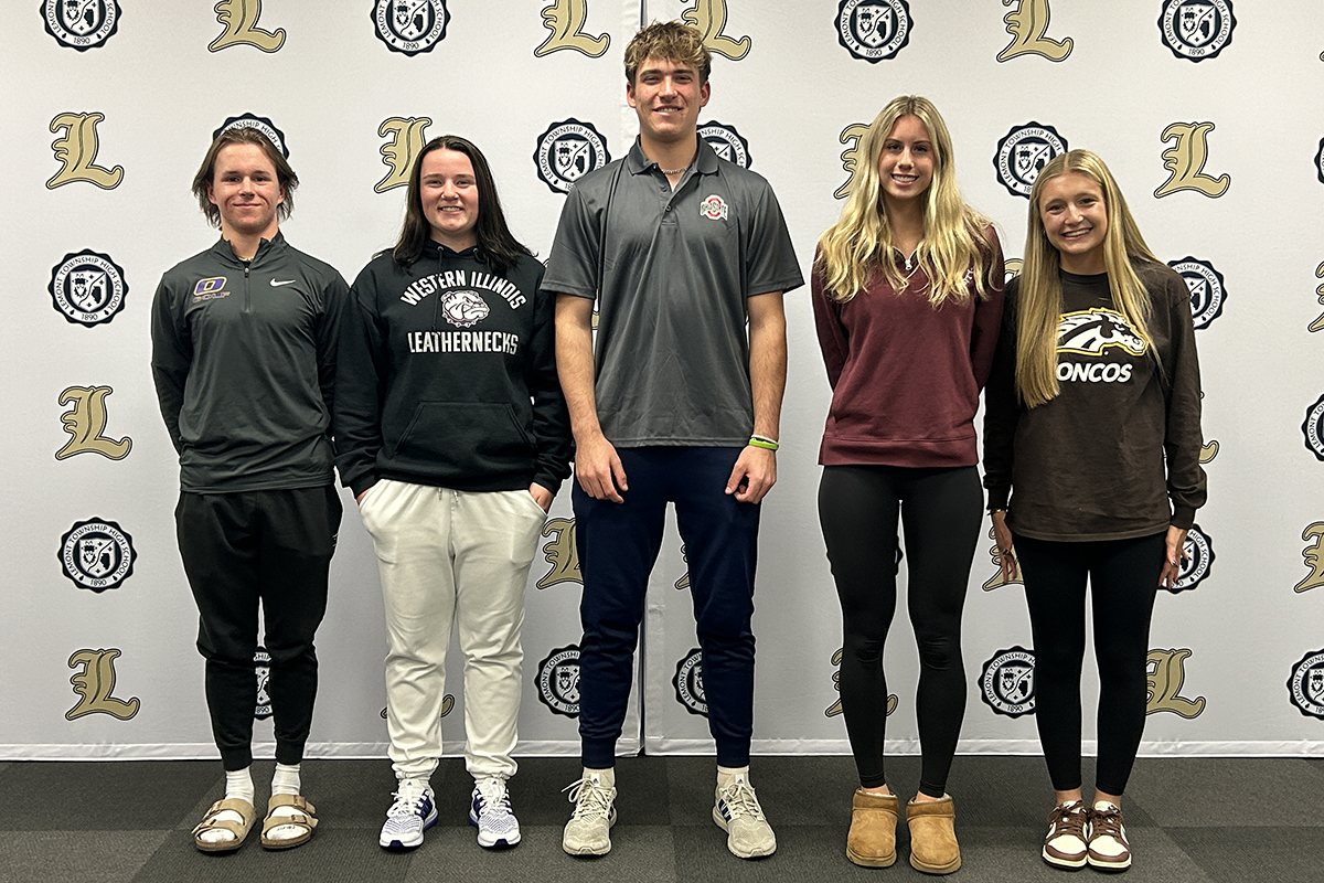Five Lemont student-athletes make college commitments | News Releases