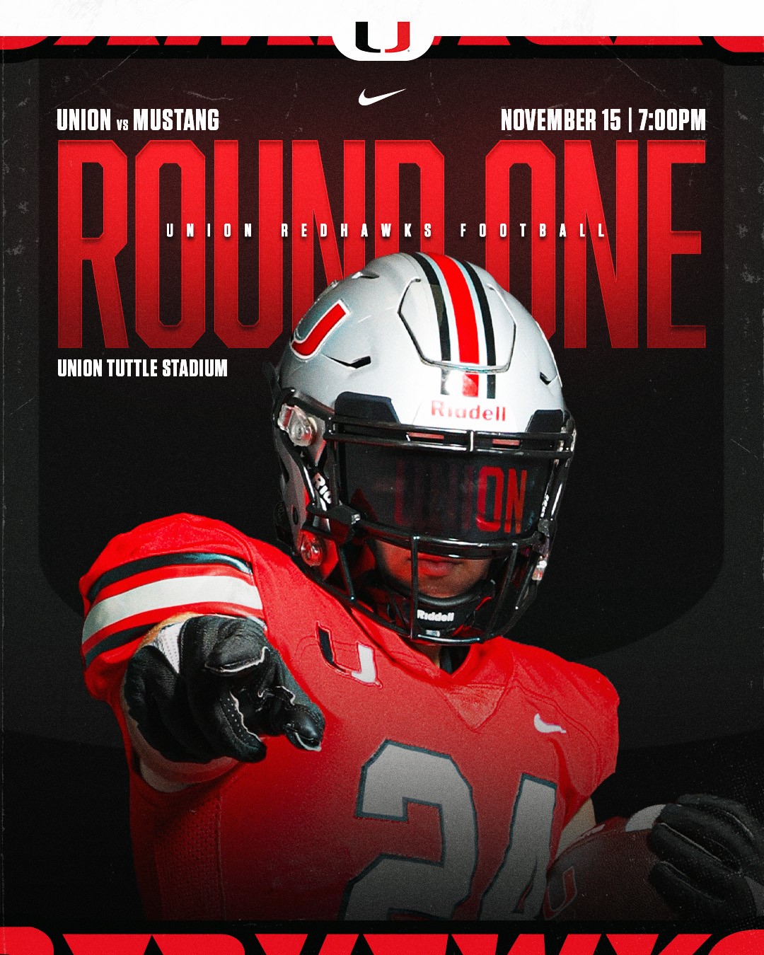 Union Football Faces Mustang Friday In State Playoffs | Campus Life Details