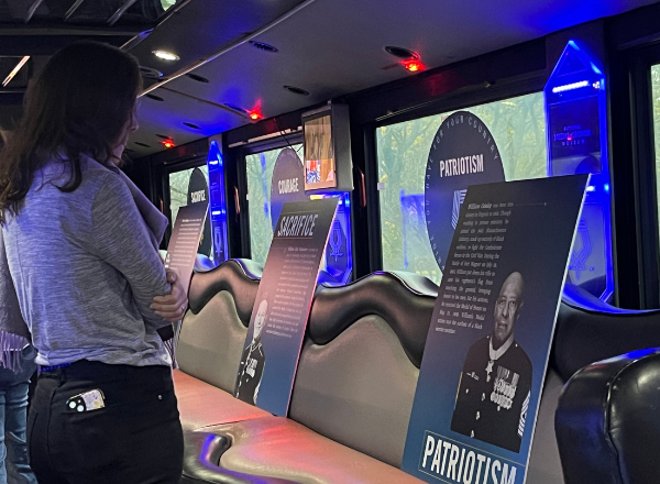 Medal of Honor bus making stop at D230 | News posts