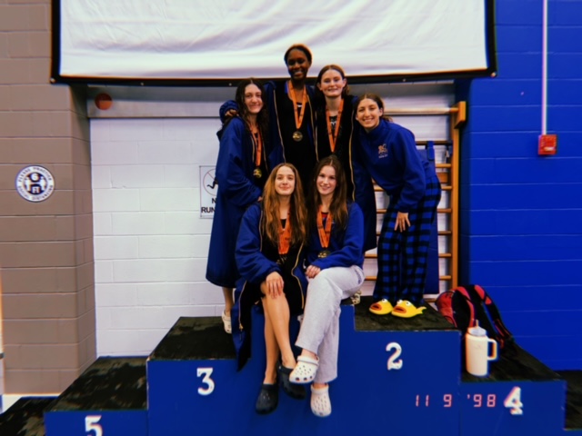 Varsity Swimming & Dive teams place fourth in Section IX championships ...