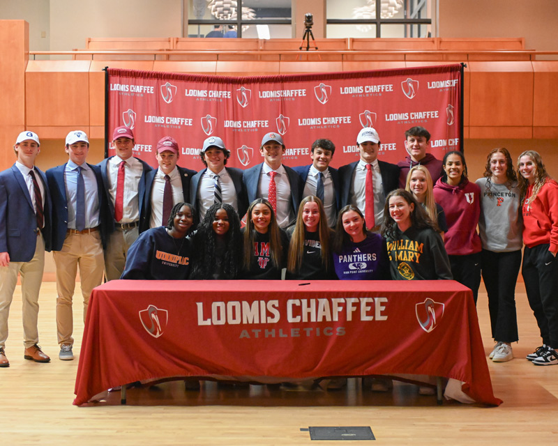 19 Student-Athletes Participate in Signing Ceremony | The Loomis ...