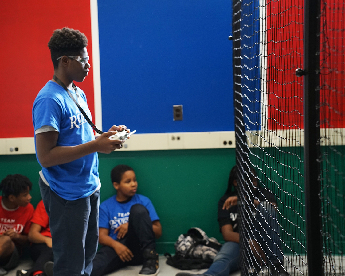 Class Spotlight: Drone Soccer | News Details