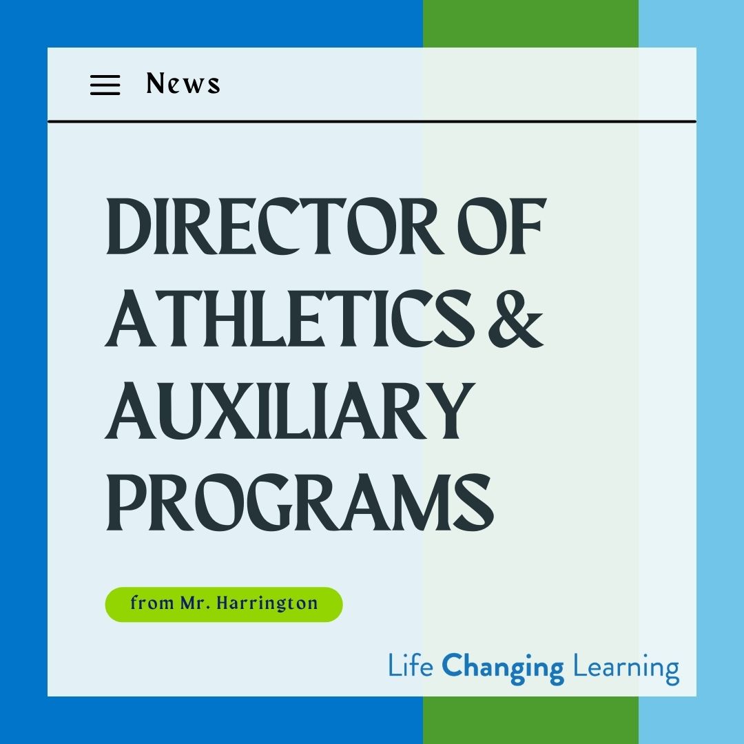 Director of Athletics & Auxiliary Programs | New Details