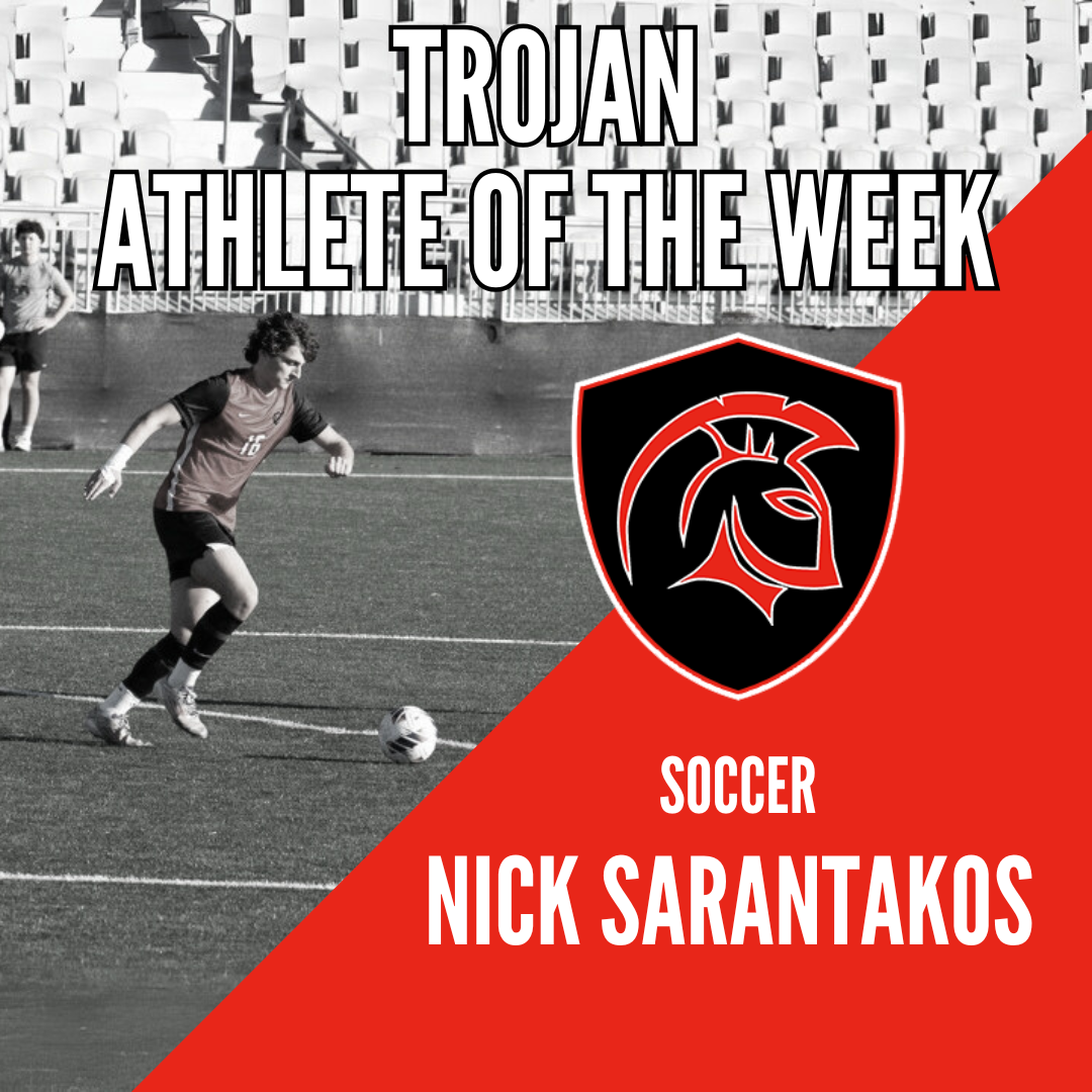 Athlete of the Week 11/10-11/16: Nick Sarantakos | News Detail Page