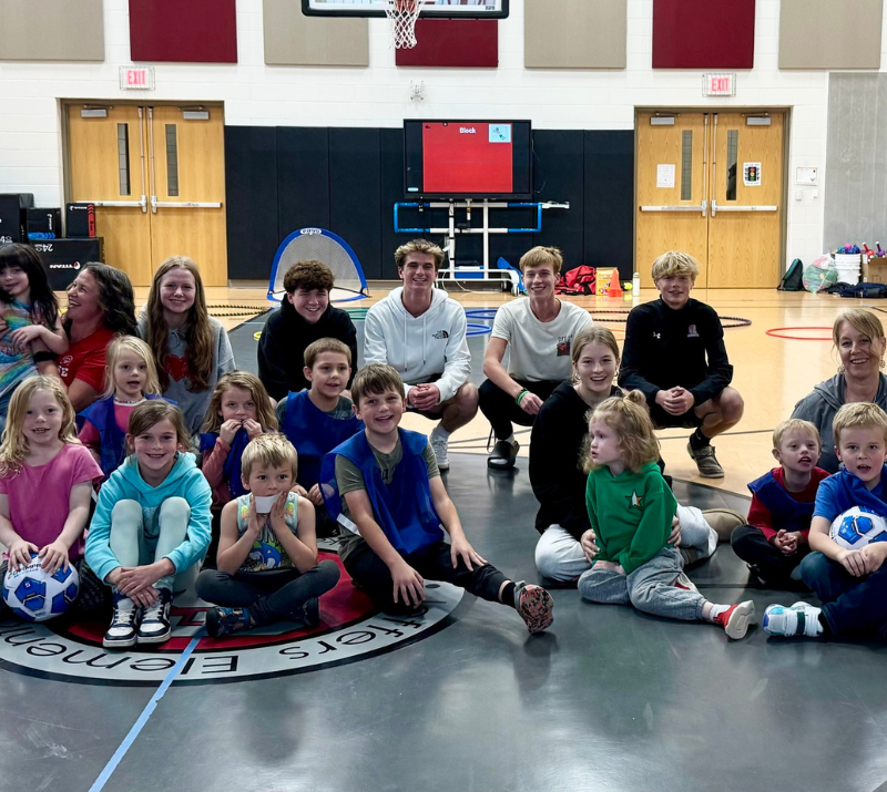 Varsity Soccer Team Teams Up with Unified Sports at Jeffers Elementary ...