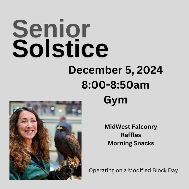 Senior Winter Solstice - December 5, 2025 | School News Detail Page